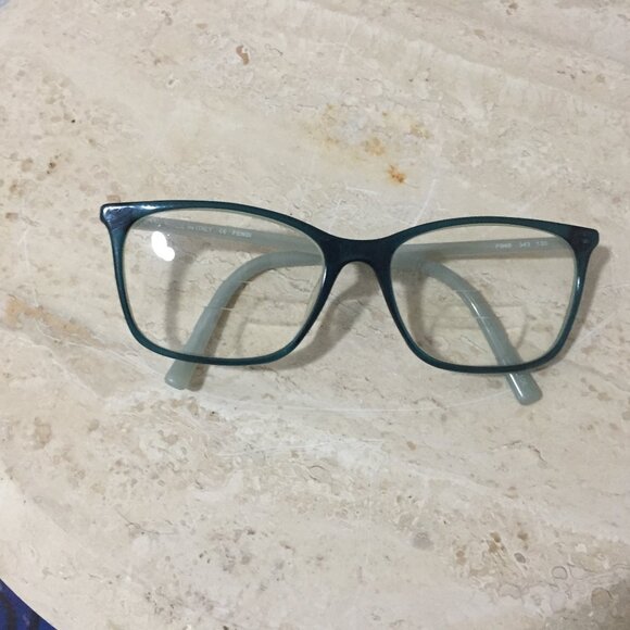 Fendi | Accessories | Fendi Prescription Eyeglass Frames 35 Green ...